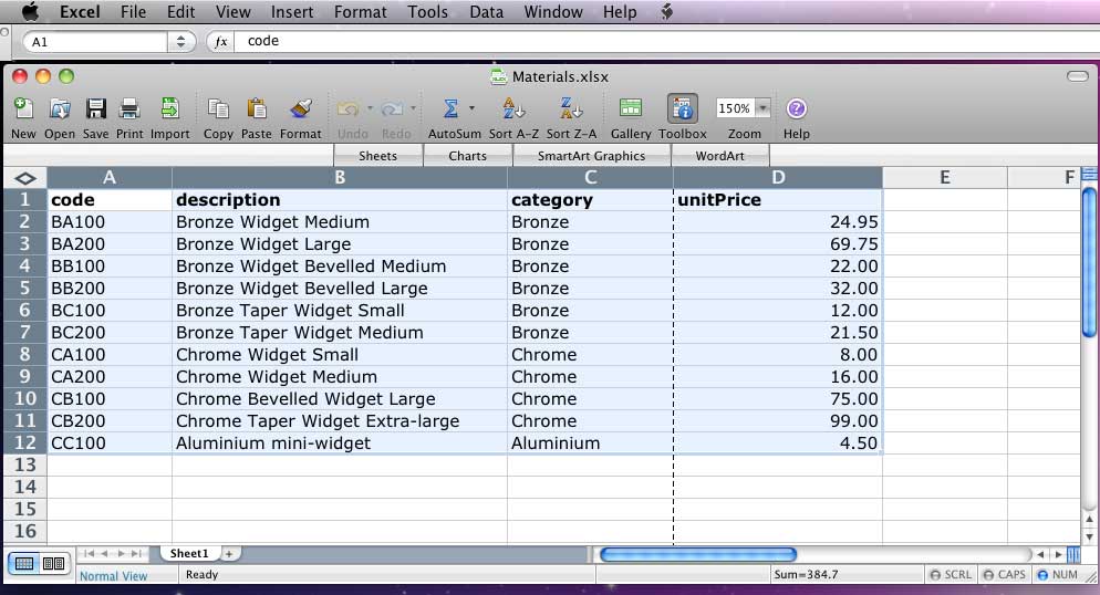 Import List Data From Excel
